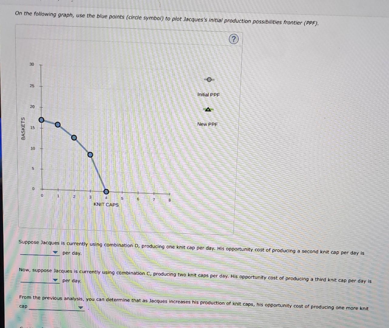 Solved Suppose Jacques buys a new tool that enables him | Chegg.com