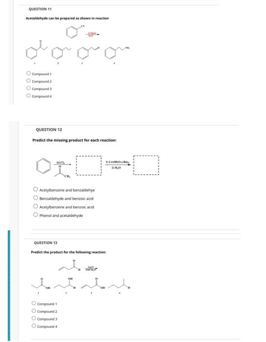Solved The correct order of reactivity of CH3CHO4C2H5COCH3 | Chegg.com