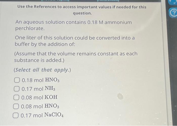 Solved Use the References to access important values if | Chegg.com