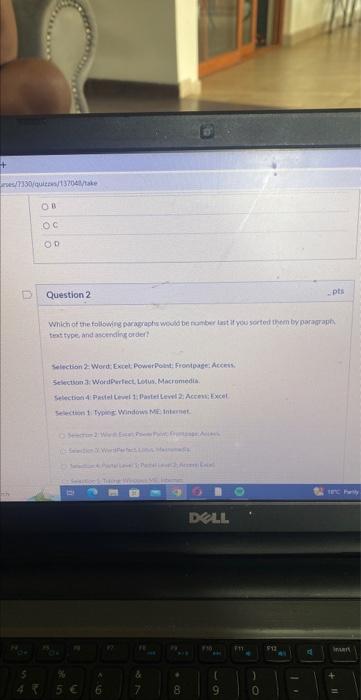 Solved Which of the following paragraphs would be number | Chegg.com