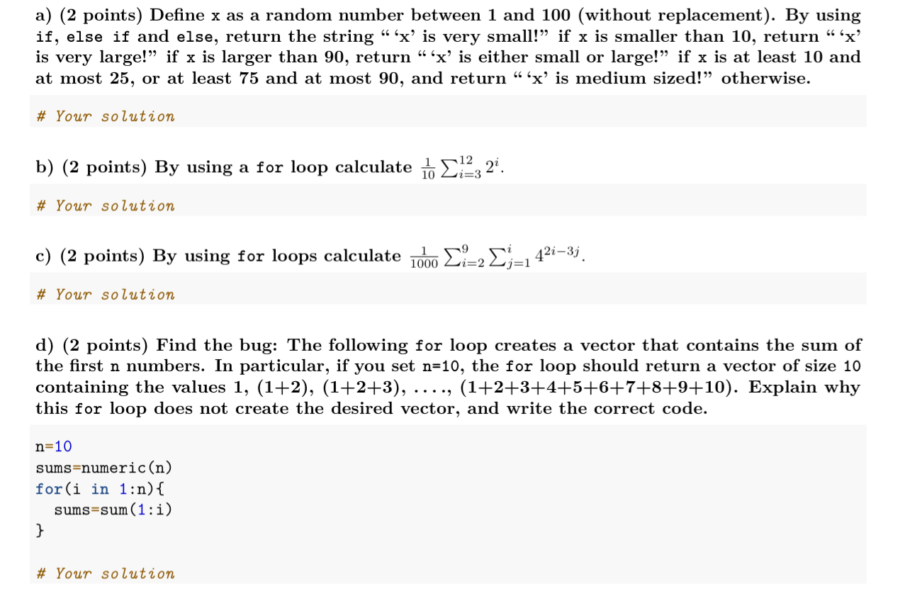 Solved Using R Programming Language A 2 ﻿pointdefine X