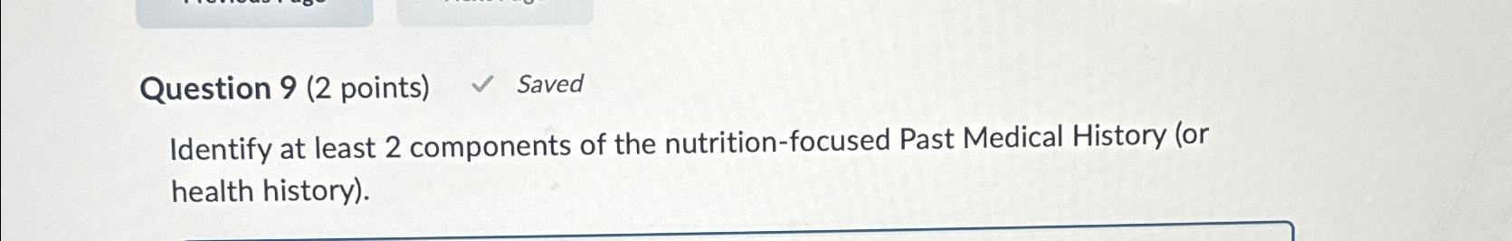 Solved Question 9 (2 points) SavedIdentify at least 2 | Chegg.com Solved Question 9 (2 points) SavedIdentify at least 2 | Chegg.com