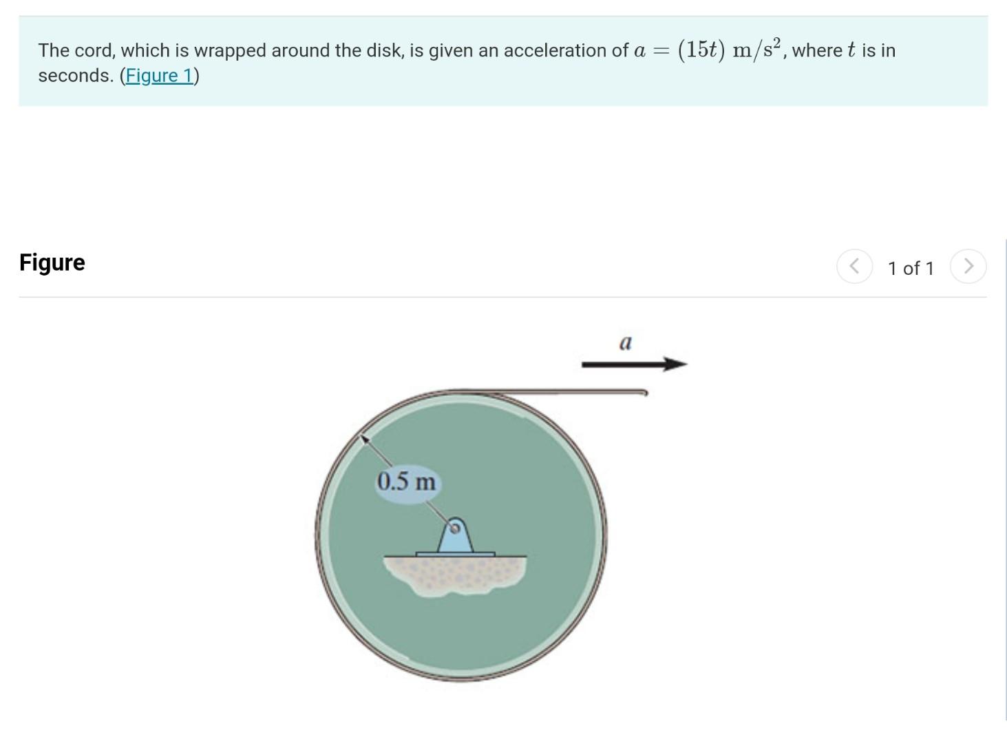 Starting from rest, determine the angular | Chegg.com