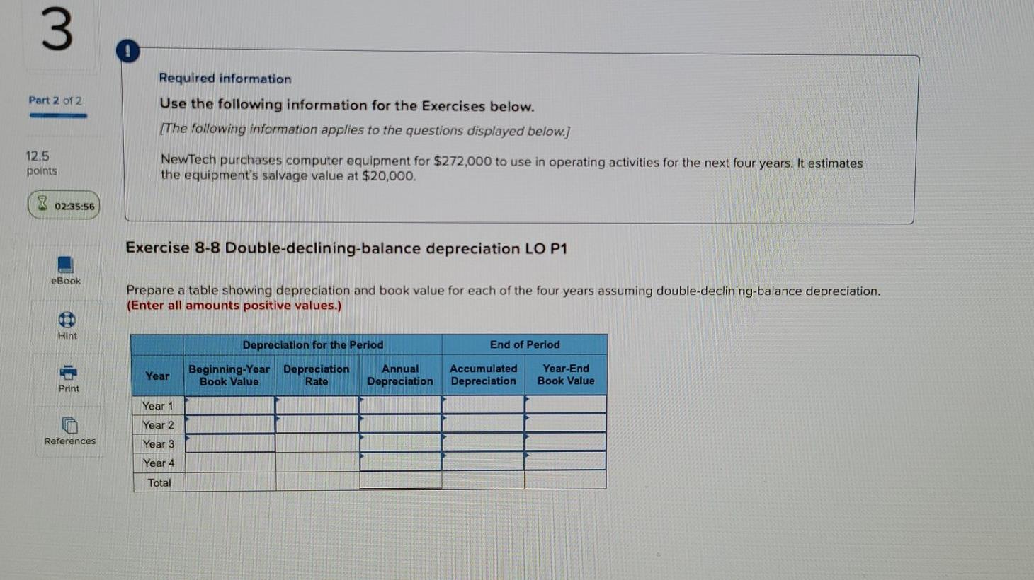 Solved 3 Required information Part 2 of 2 Use the following | Chegg.com Solved 3 Required information Part 2 of 2 Use the following | Chegg.com