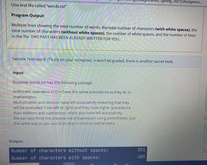 Solved Assignment 2-B: Text Analysis Collapse context Write | Chegg.com