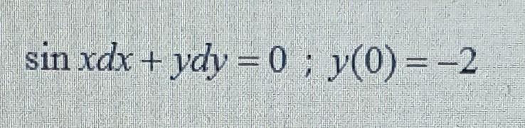 Solved Separable First Order Differential Equations Find