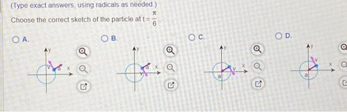 Solved The path r(t)=(3cost)i+(3sint)j describes motion on | Chegg.com