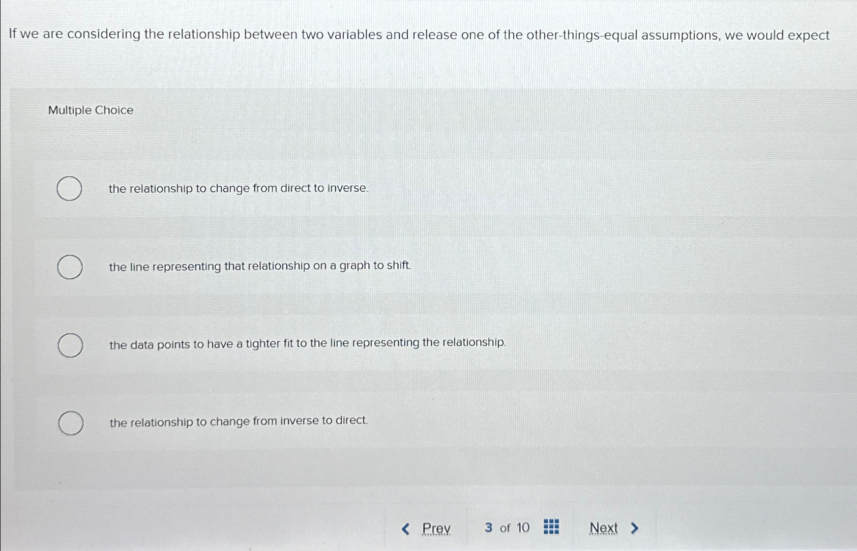 Solved If we are considering the relationship between two | Chegg.com