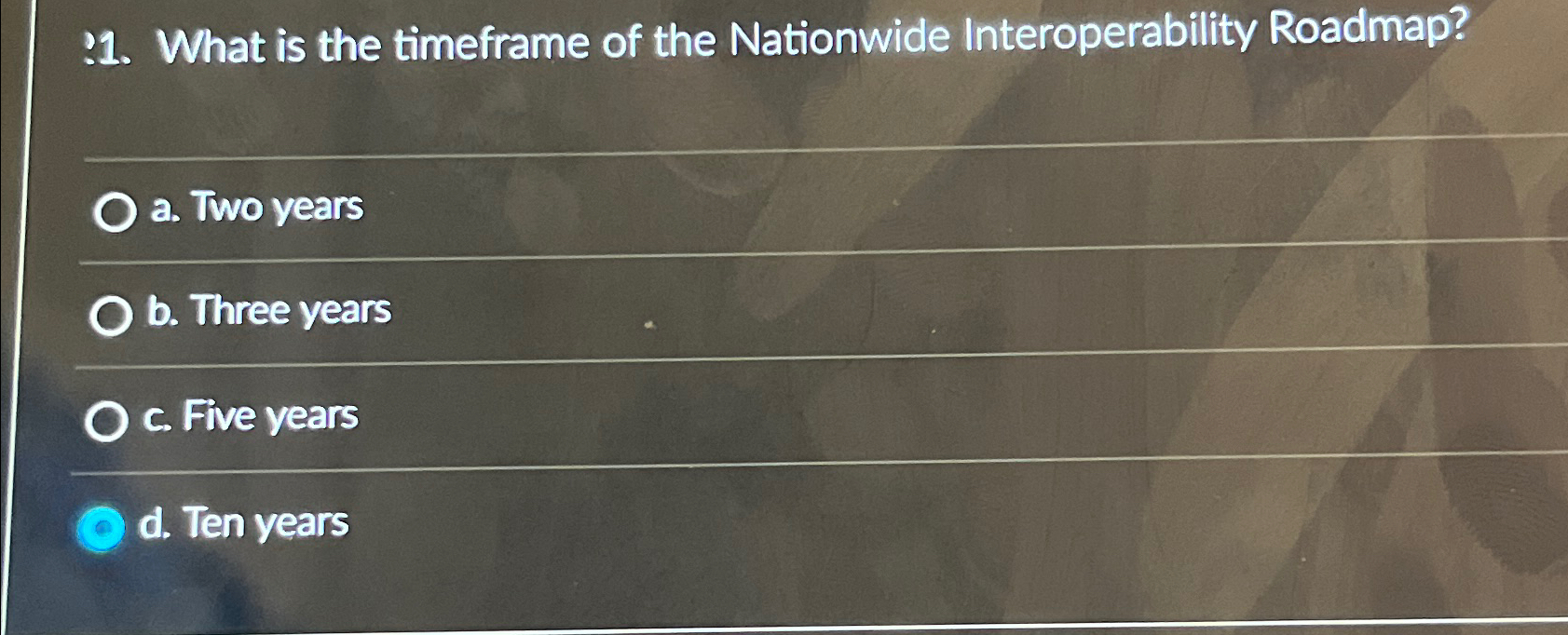 Solved What is the timeframe of the Nationwide | Chegg.com
