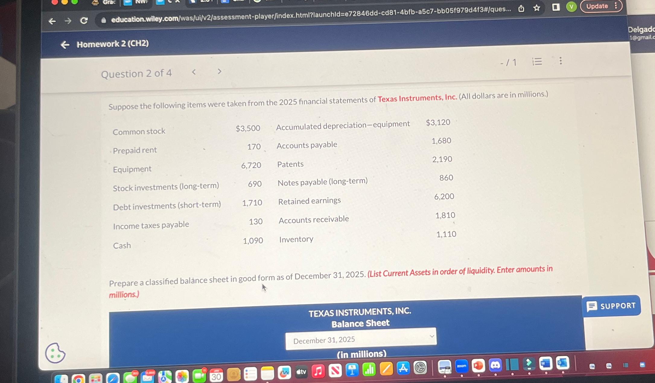 Solved Homework 2 (CH2)-1Question 2 ﻿of 4Suppose the | Chegg.com