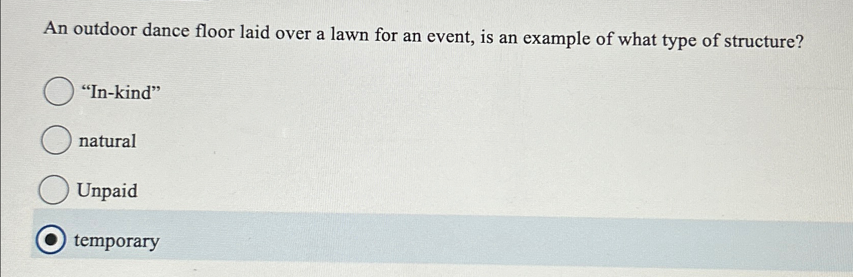 Solved An outdoor dance floor laid over a lawn for an event, | Chegg.com