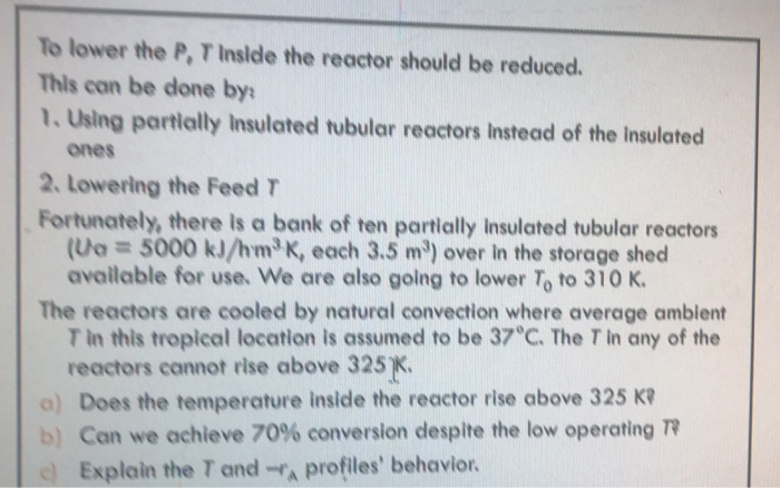 Example 8-4 Liquid-Phase Isomerization of n-Butane... | Chegg.com
