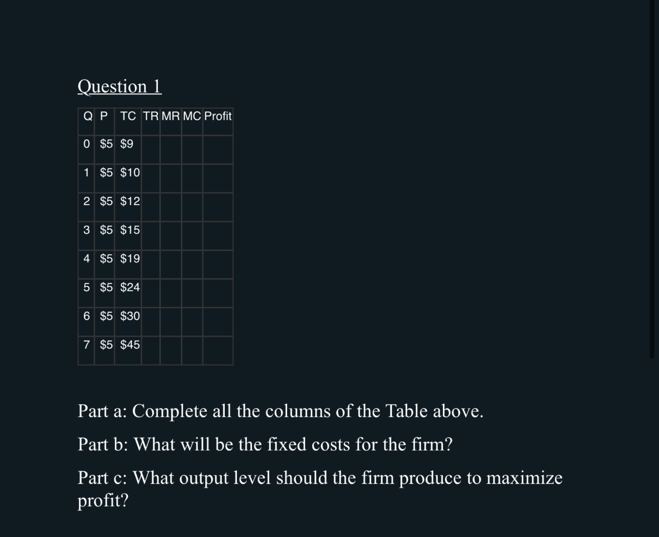 Solved Question | Chegg.com