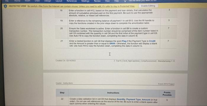 Solved Exp19_Excel_AppCapstone_CompAssessment_Manufacturing | Chegg.com