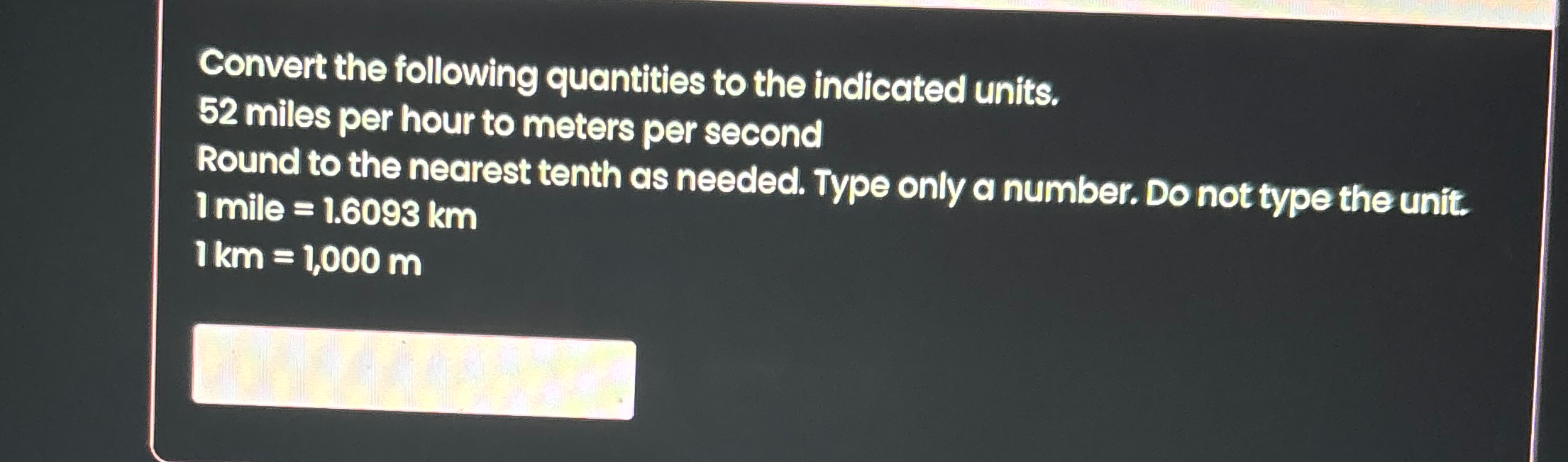 Solved Convert the following quantities to the indicated | Chegg.com