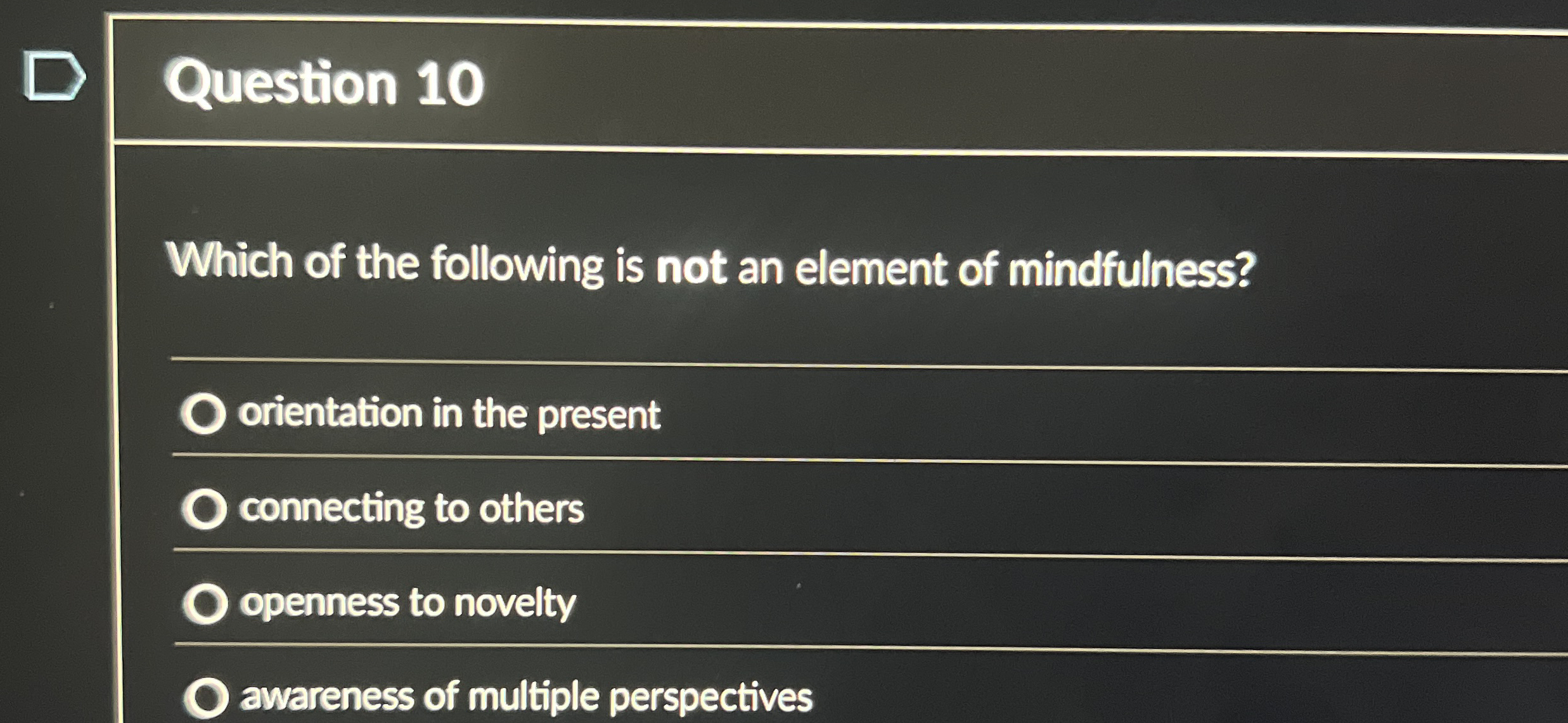 Solved Question 10Which of the following is not an element | Chegg.com