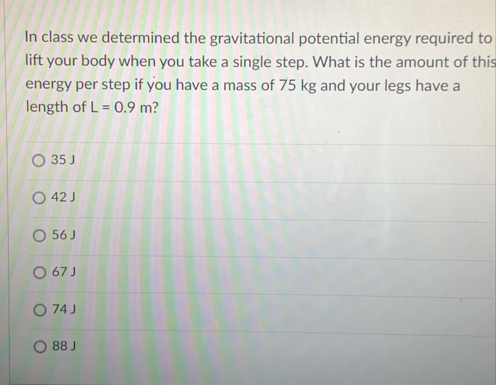 Solved In class we determined the gravitational potential | Chegg.com