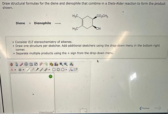 Solved Draw a structural formula for the product of the | Chegg.com