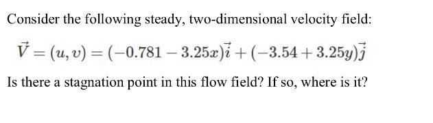 Solved Consider the following steady, two-dimensional | Chegg.com