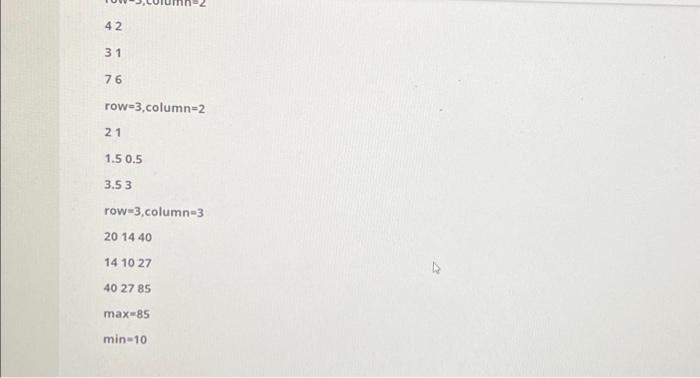 Solved You wilimplement a matrix class, CMatrix, whose | Chegg.com