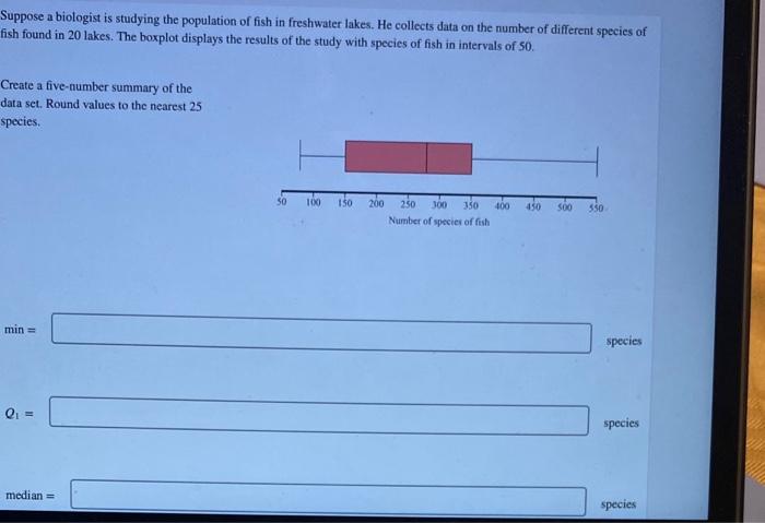 Solved Suppose a biologist is studying the population of | Chegg.com