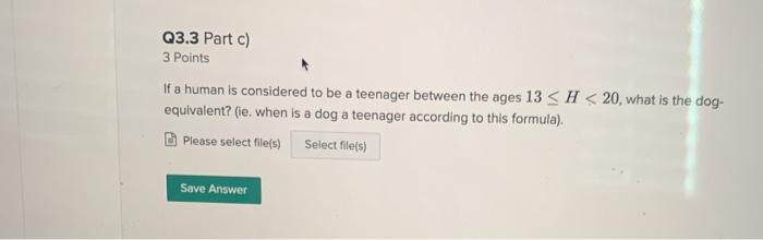 Solved Q3 Logarithm Functions 10 Points The Smithsonian says | Chegg.com