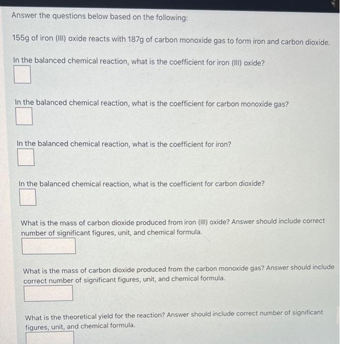 Solved Answer the questions below based on the following: | Chegg.com