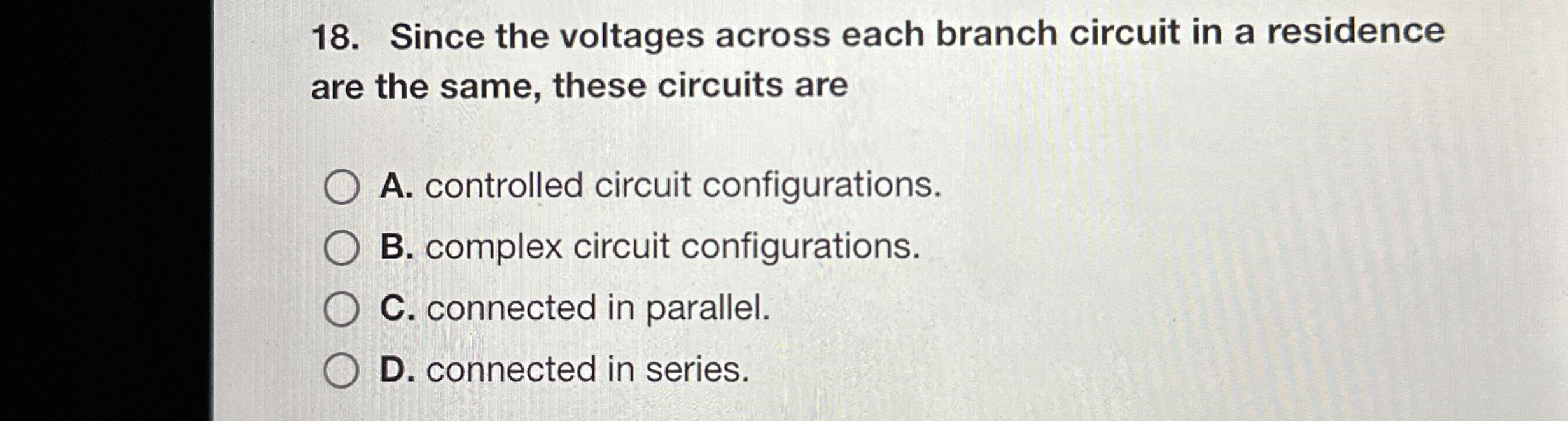 Solved Since the voltages across each branch circuit in a | Chegg.com