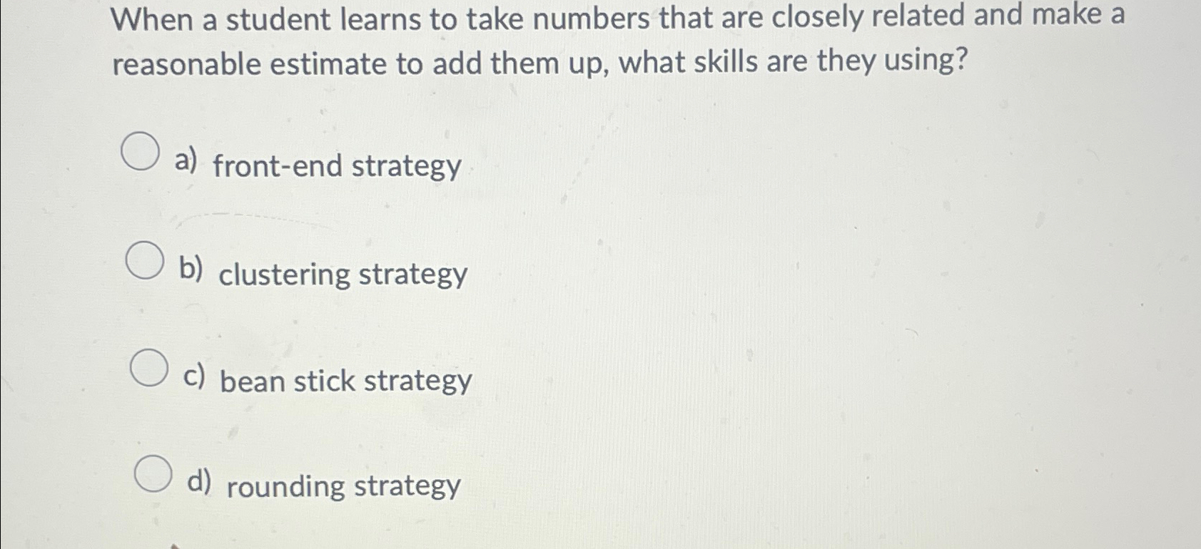 Solved When a student learns to take numbers that are | Chegg.com