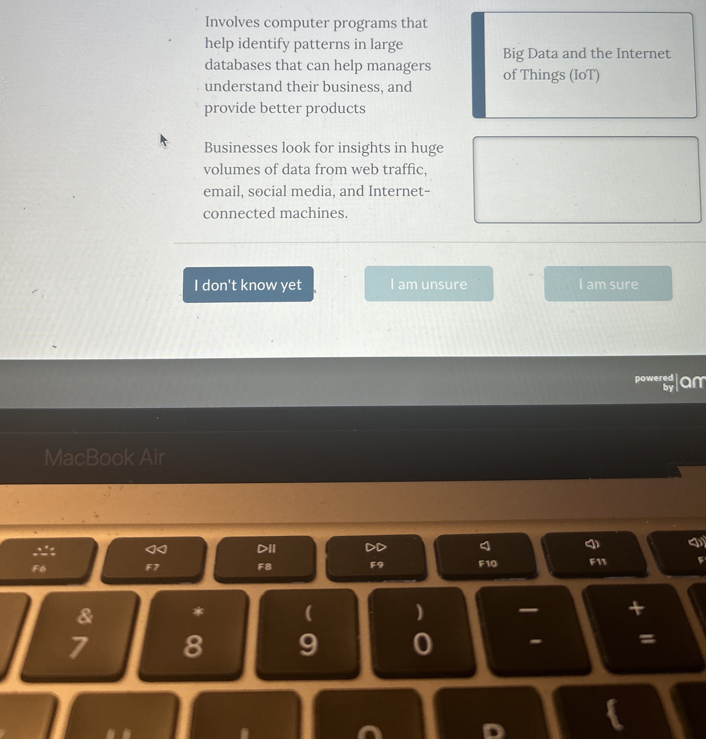 Solved Involves computer programs that help identify | Chegg.com