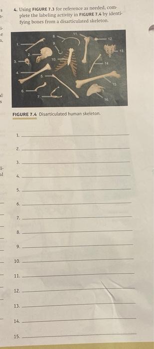 Solved III4. Using FIGURE 7.3 for reference as needed, | Chegg.com