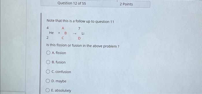 Solved Fill in all of the missing information; 1 symbol and | Chegg.com