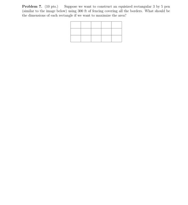 Solved Problem 7. (10 pts.) Suppose we want to construct an | Chegg.com