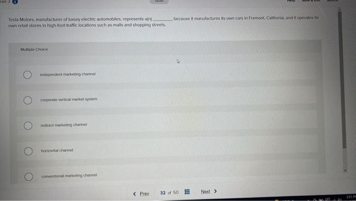 Solved Jule 3 Tesla Motors, manufacturer of luxury electric | Chegg.com