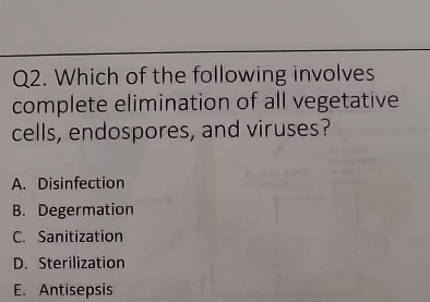 Solved Q2. ﻿Which of the following involves complete | Chegg.com