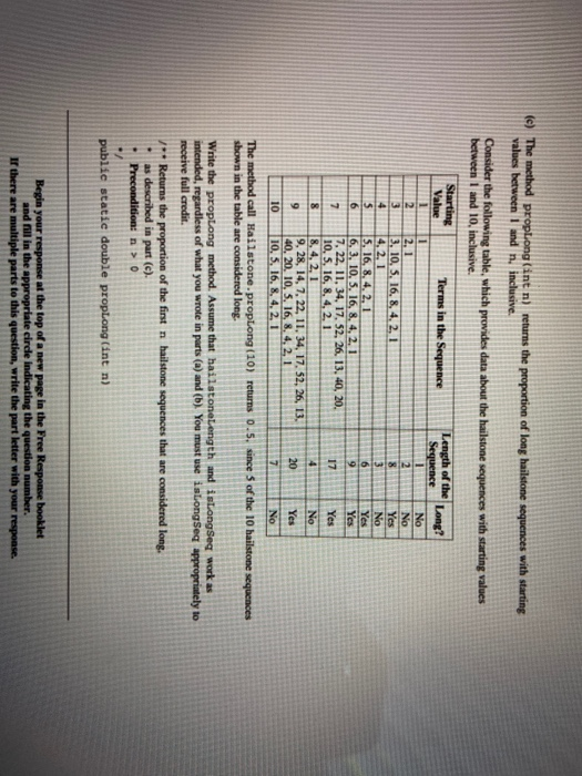 Solved 1 A Mathematical Sequence Is An Ordered List Of