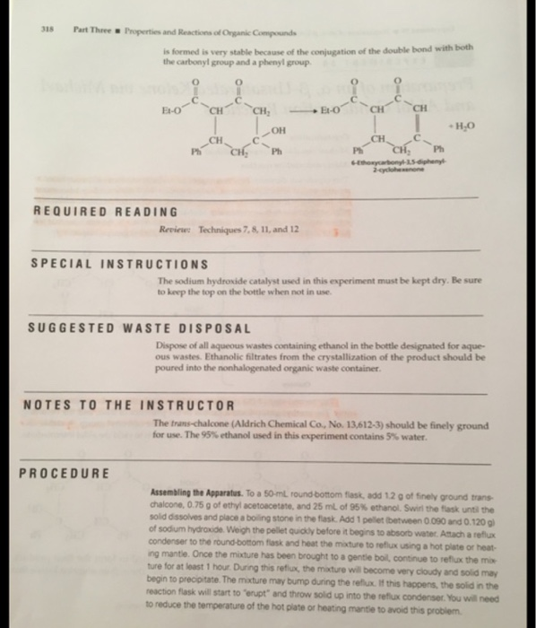 Solved for this experiment of preparation of alpha beta | Chegg.com