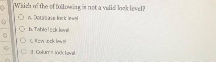 Solved Which of the following statements best defines a | Chegg.com