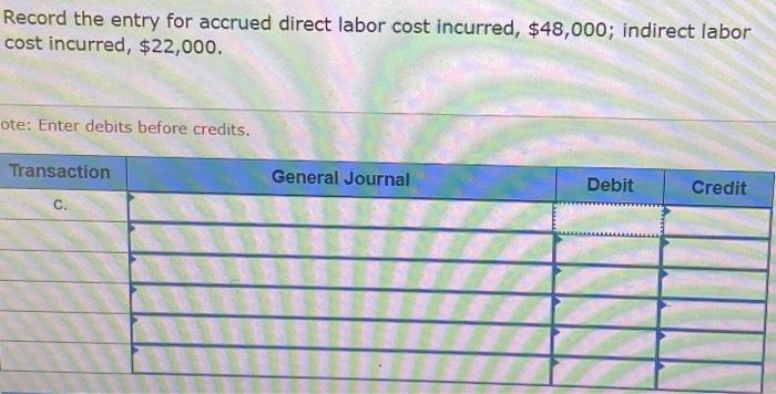 Solved a. Raw materials purchased on account, $210,000 b. | Chegg.com