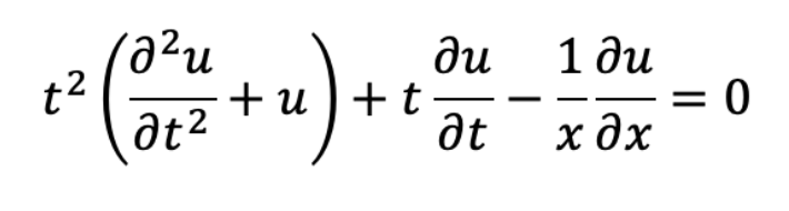 Solved Find a general solution u(x,t) ﻿to the following PDE | Chegg.com