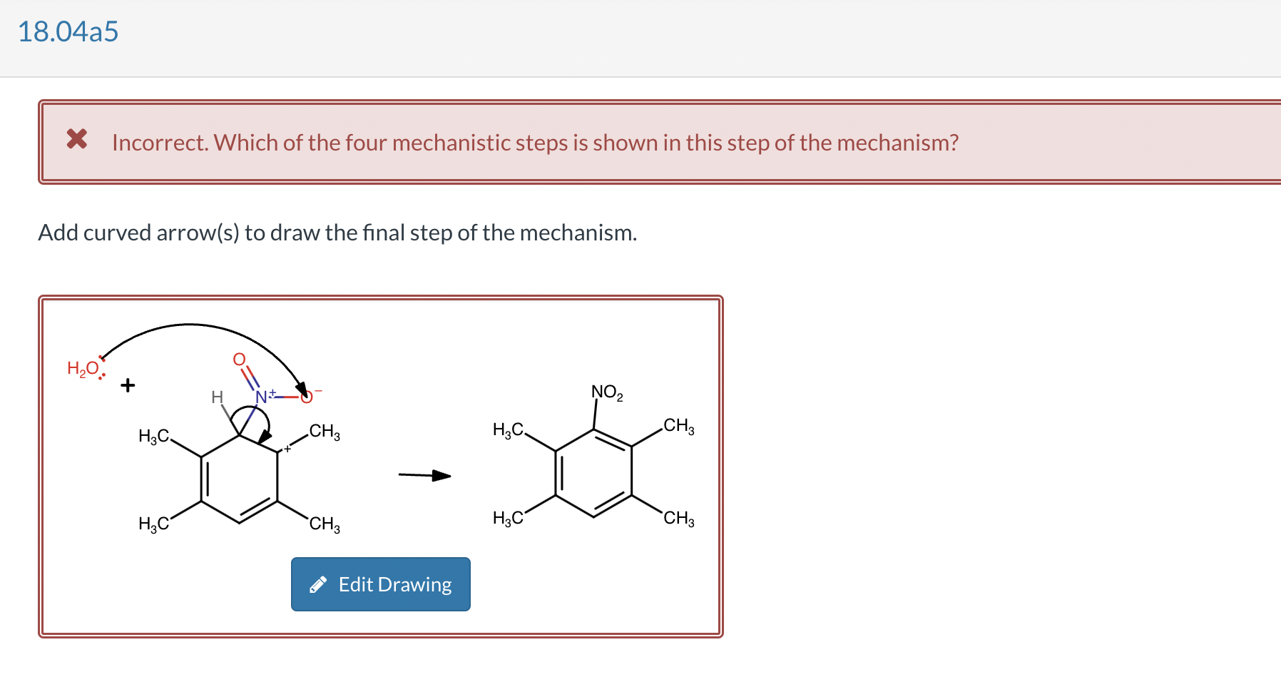 Solved 18.04a5X Incorrect. Which of the four mechanistic | Chegg.com