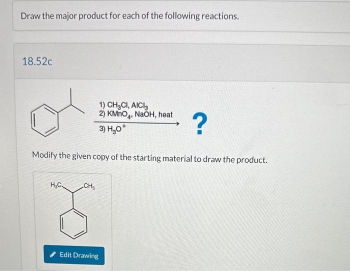 Solved 2) Zn,HCl 1) HNO3,H2SO4 Modify the given copy of the | Chegg.com