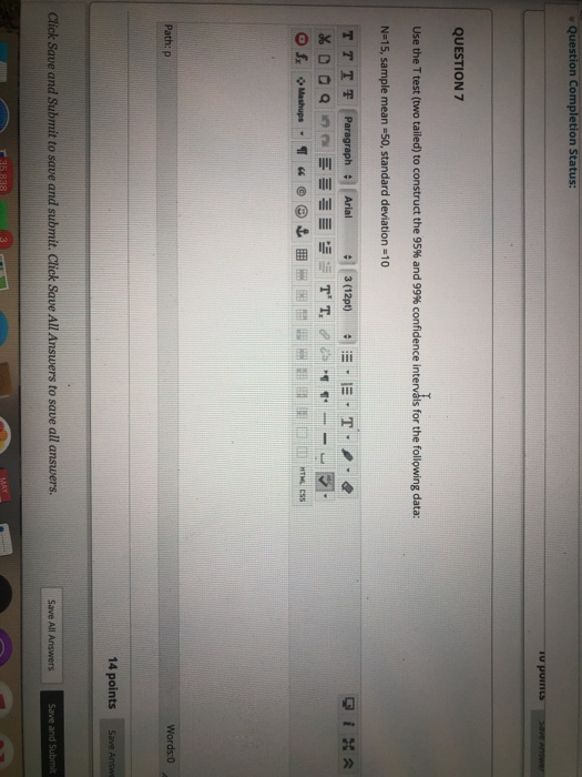 Solved Question Completion Status: TU Points Save Answer | Chegg.com
