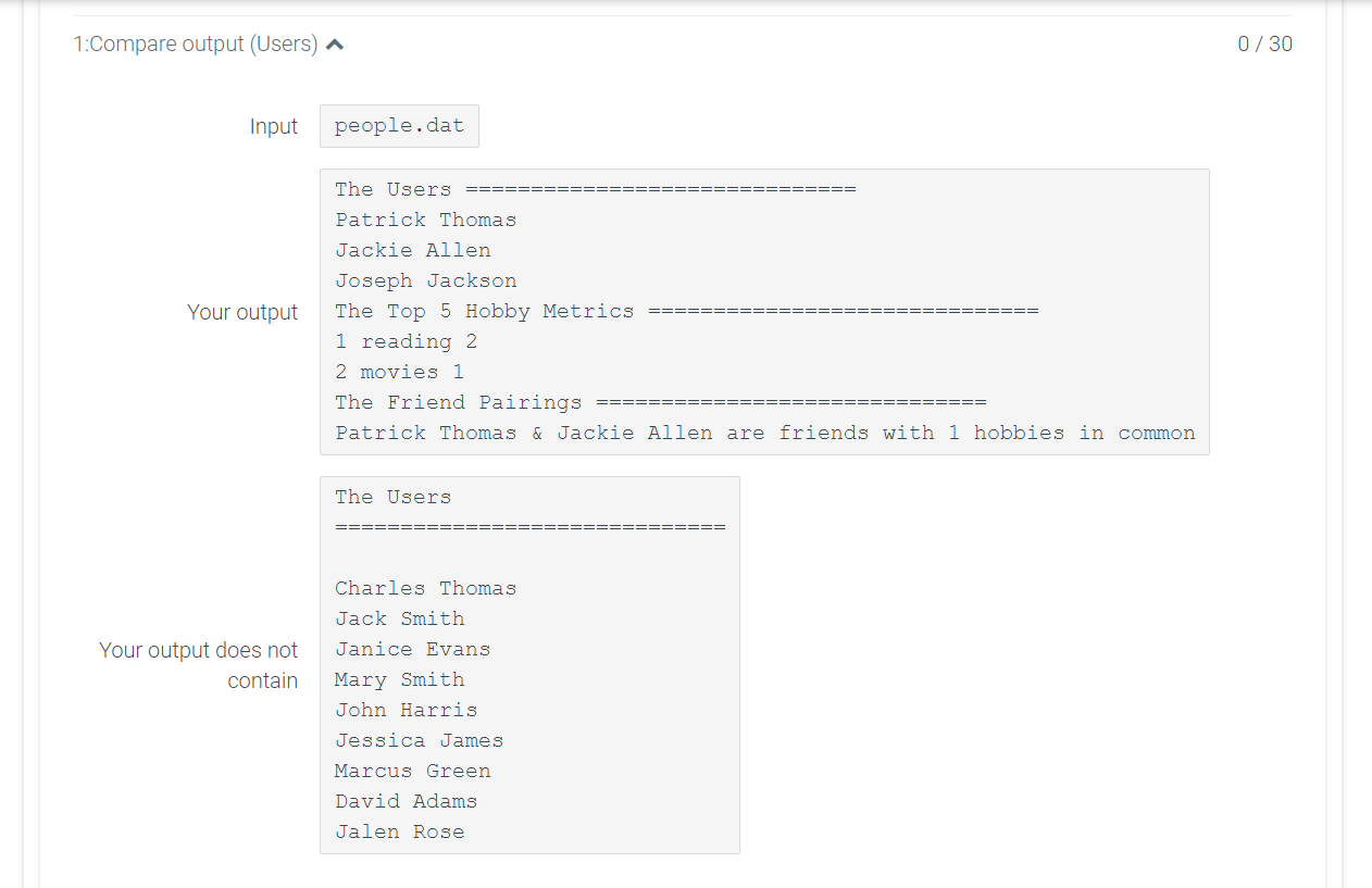 Solved in c++ ﻿please19.23 ﻿CIST2362 ﻿Programming Project: | Chegg.com