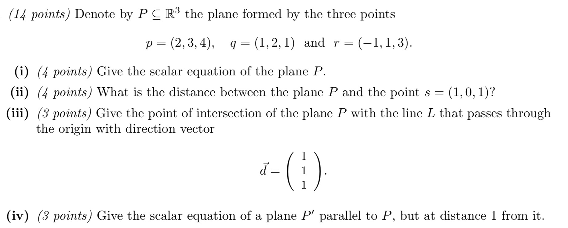 Solved the origin with direction | Chegg.com
