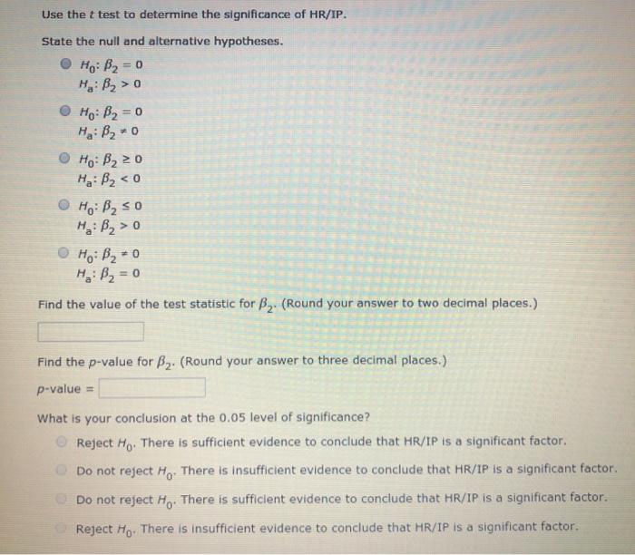 Solved A statistical program is recommended. Data showing | Chegg.com