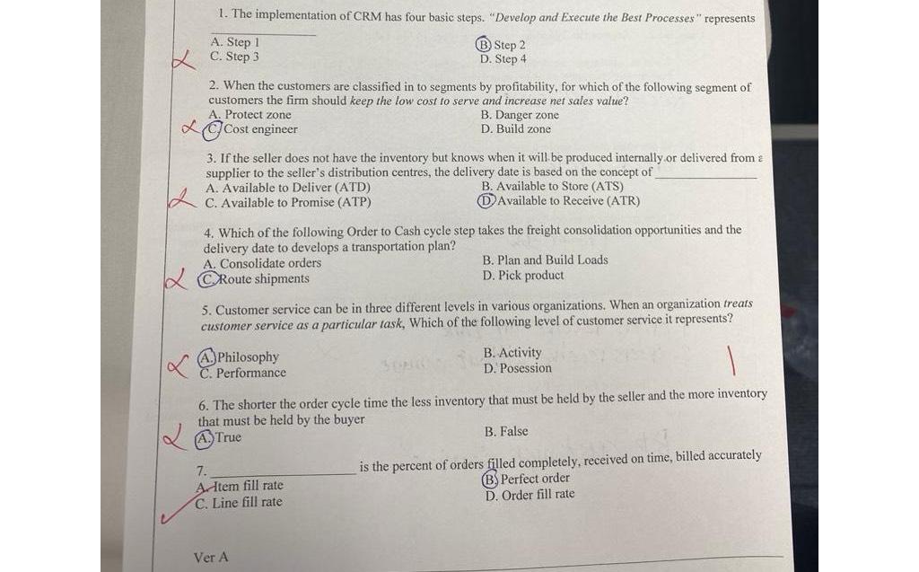 Solved The implementation of CRM has four basic steps. | Chegg.com