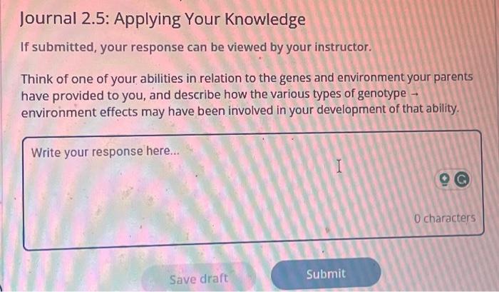 Solved Journal 25 Applying Your Knowledge If Submitted 3273