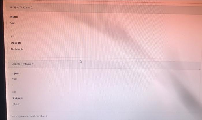 Solved Task - 1 - D: String editing Collapse context You are | Chegg.com