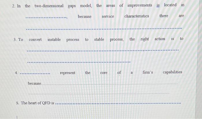 Solved 2. In the two-dimensional gaps model, the areas of | Chegg.com